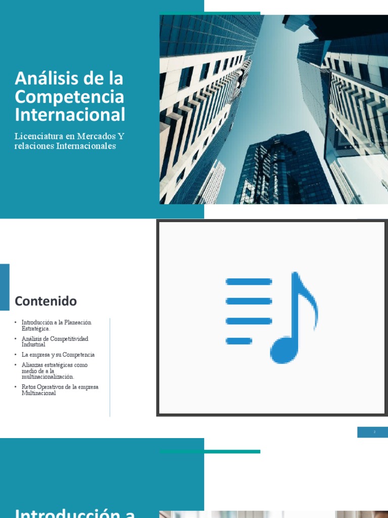 Analisis de La Competencia Internacional | PDF | Mercado (economía ...