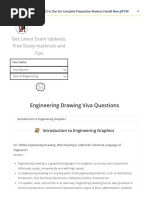 Types of Views in Engineering Drawings | PDF