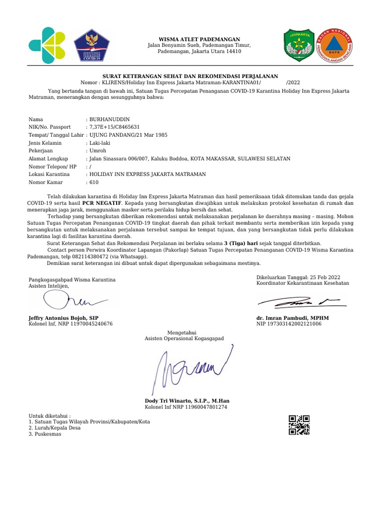 Wisma Atlet Pademangan | PDF