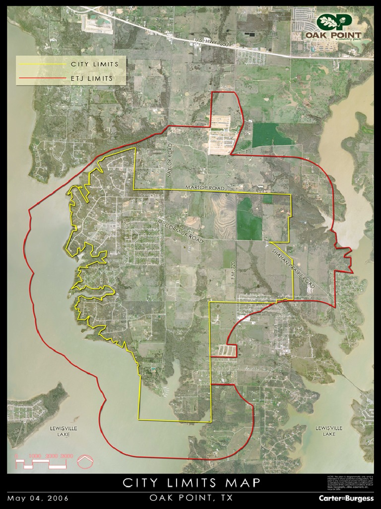 City of Oak Point Aerial Map PDF | PDF