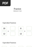 Common Fractions Grade 5 Term 3 Mathematics | PDF