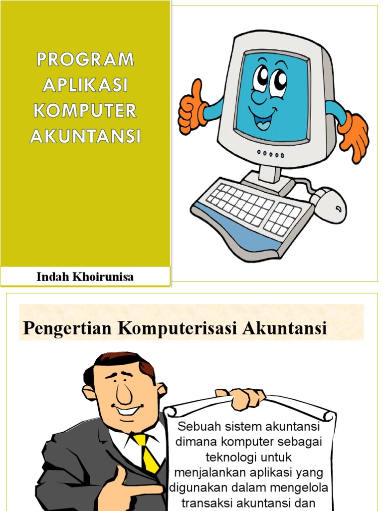 Materi Komputer Akuntansi KD 1 Komputerisasi Komputer Akuntansi | PDF