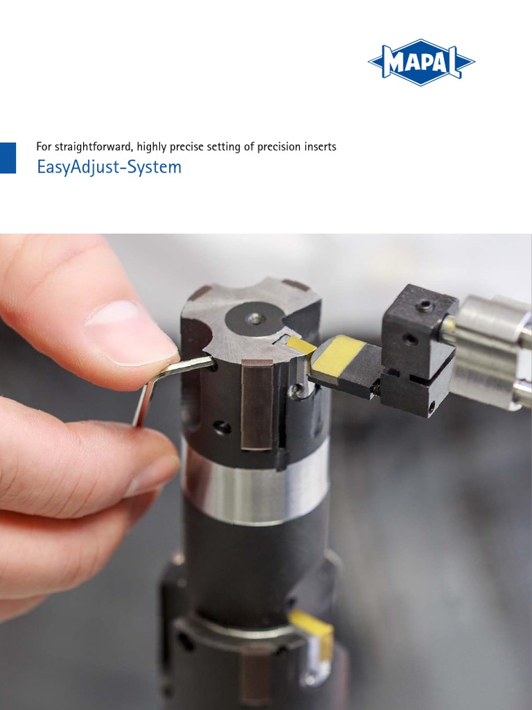 MAPAL EasyAdjust System EN V1.0.0 | PDF | Machining | Industrial Processes
