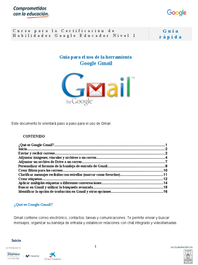 Manual Gmail | PDF | Gmail | Spamming