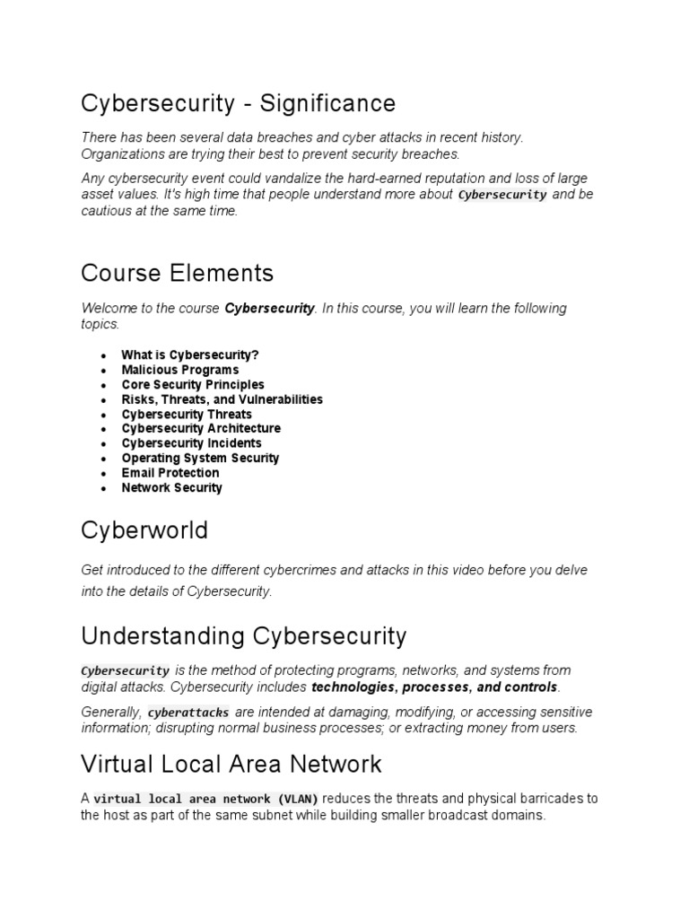 Cybersecurity Prologue | PDF | Computer Security | Security