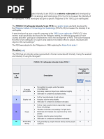 Overview of the Rossi-Forel Scale | PDF | Earthquakes | Seismology