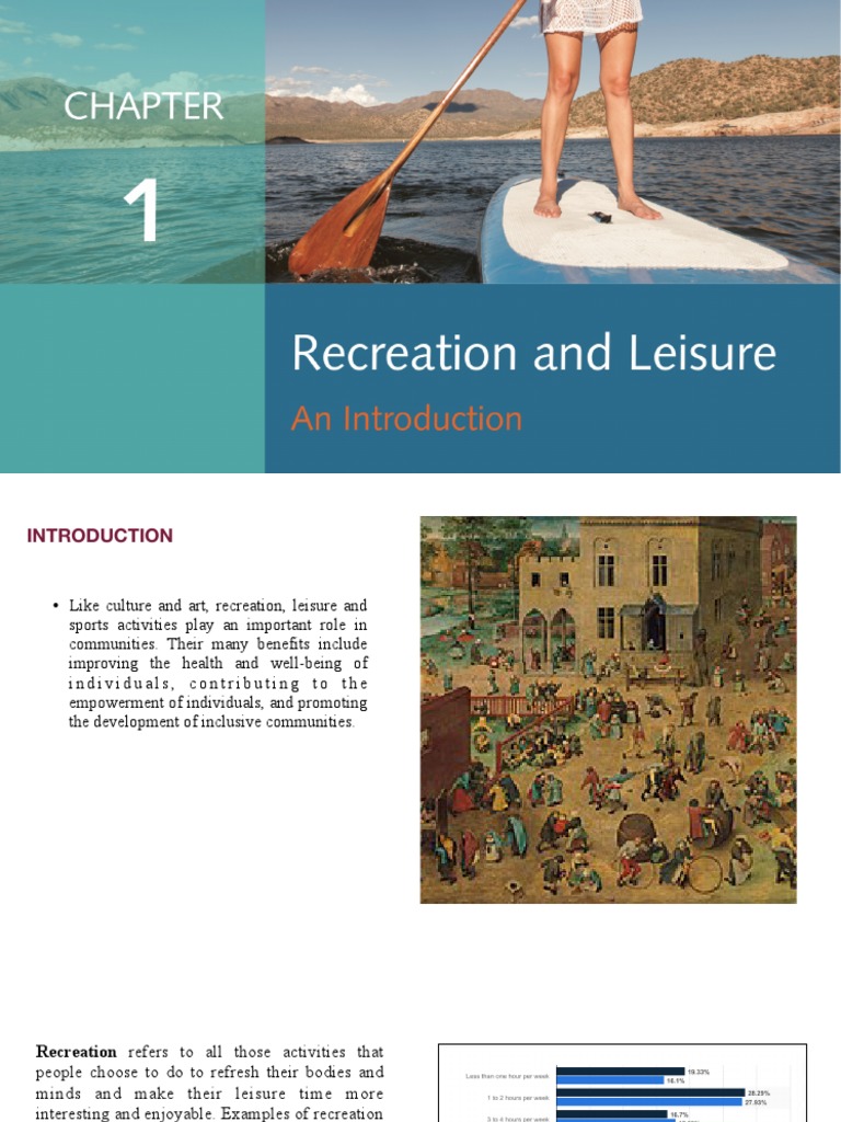 Unit 1. Introduction To Recreation, and Leisure Activities PDF ...