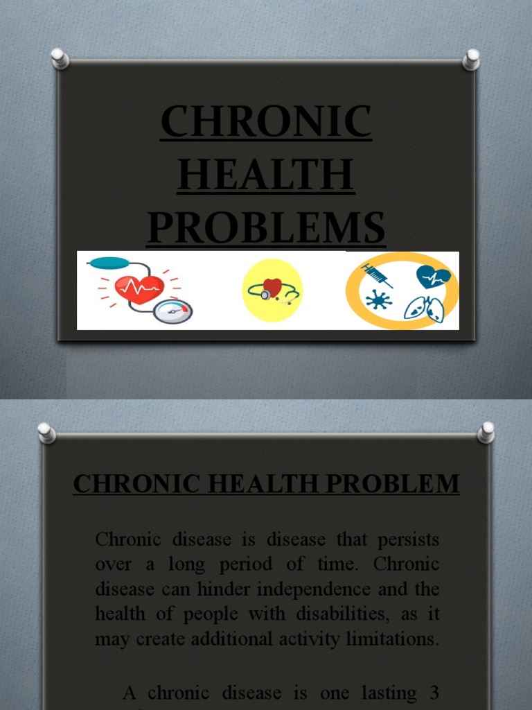 Understanding Chronic Health Issues | PDF | Chronic Condition ...