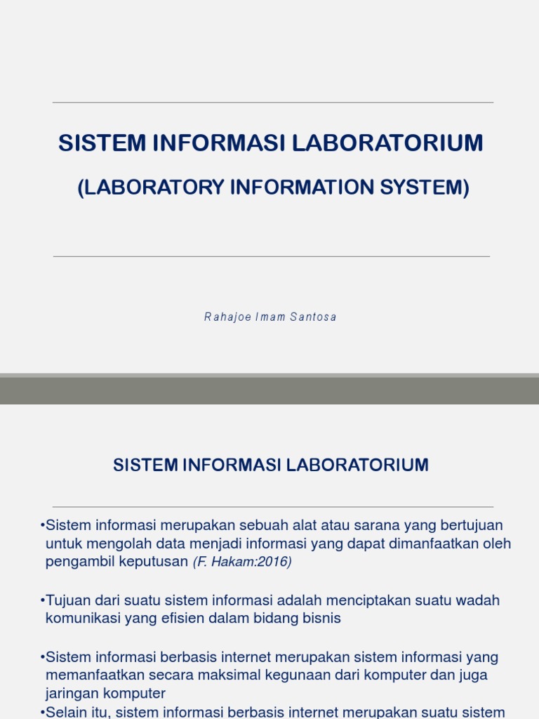 Laboratory Information System.1 | PDF