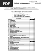 Physical Therapy Skills Checklist | PDF | Physical Therapy | Medicine