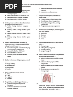 Soal Ulangan IPA KELAS 8 SISTEM PERNAFASAN | PDF