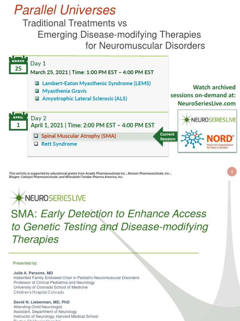 Traditional Treatments Vs Emerging Disease-Modifying Therapies For ...