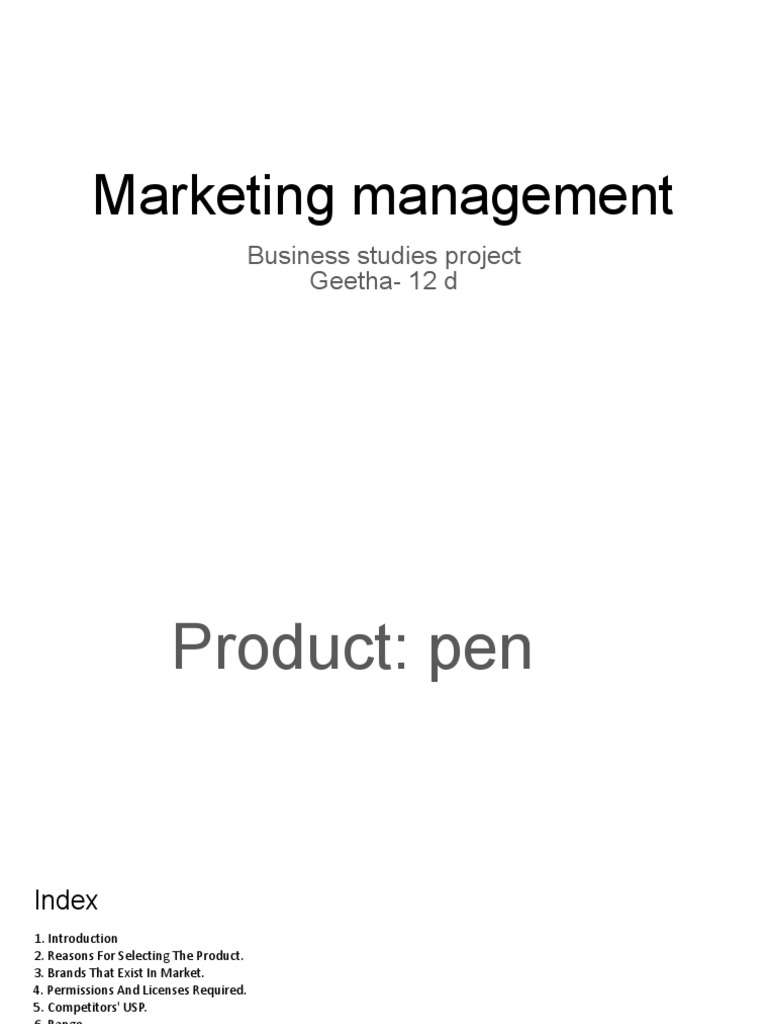Marketing Management | PDF | Pricing | Marketing