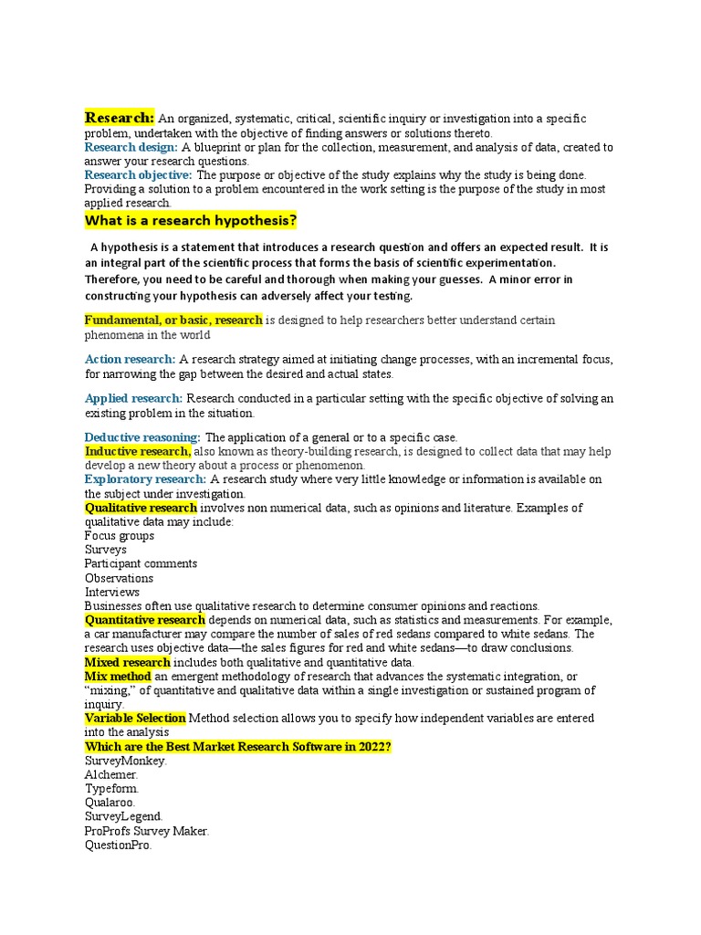 Market Research Tools and Techniques (Autosave) | PDF | Sampling (Statistics) | Statistical ...