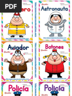 Tarjetas de Profesiones para Niños | PDF | Crecimiento personal y ...
