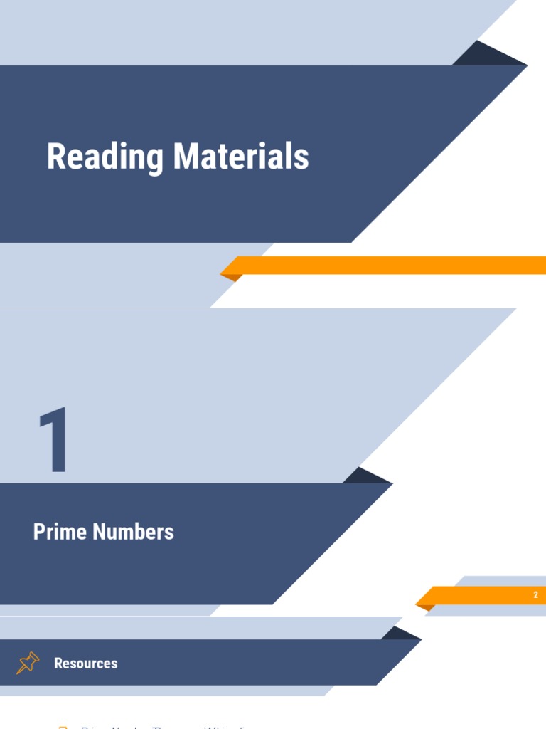 Reading Materials PDF