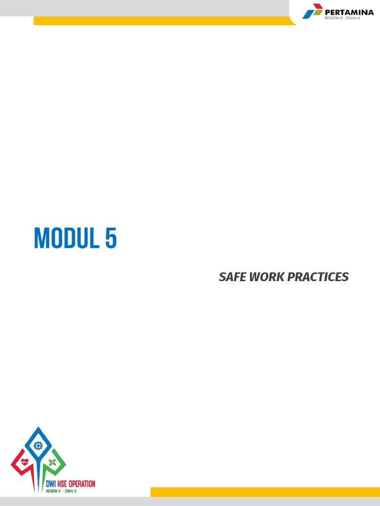 Safe Work Practices | PDF