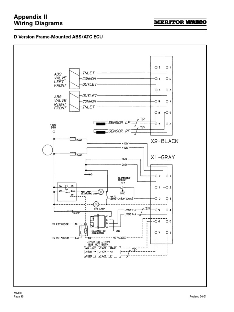 Wabco D Version Ecu Frame | PDF