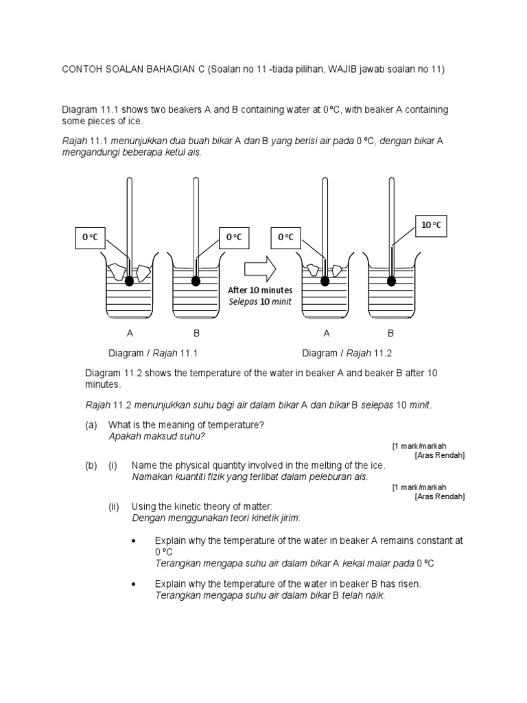 Contoh Soalan Bahagian C | PDF