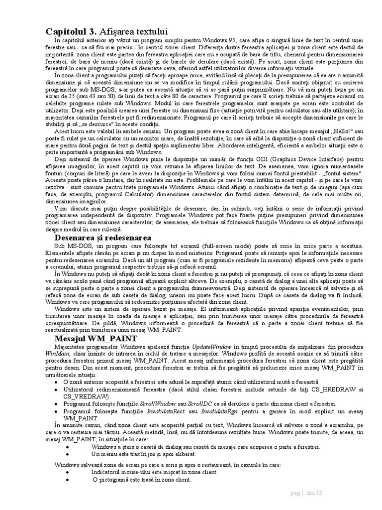 Capitolul 3 | PDF