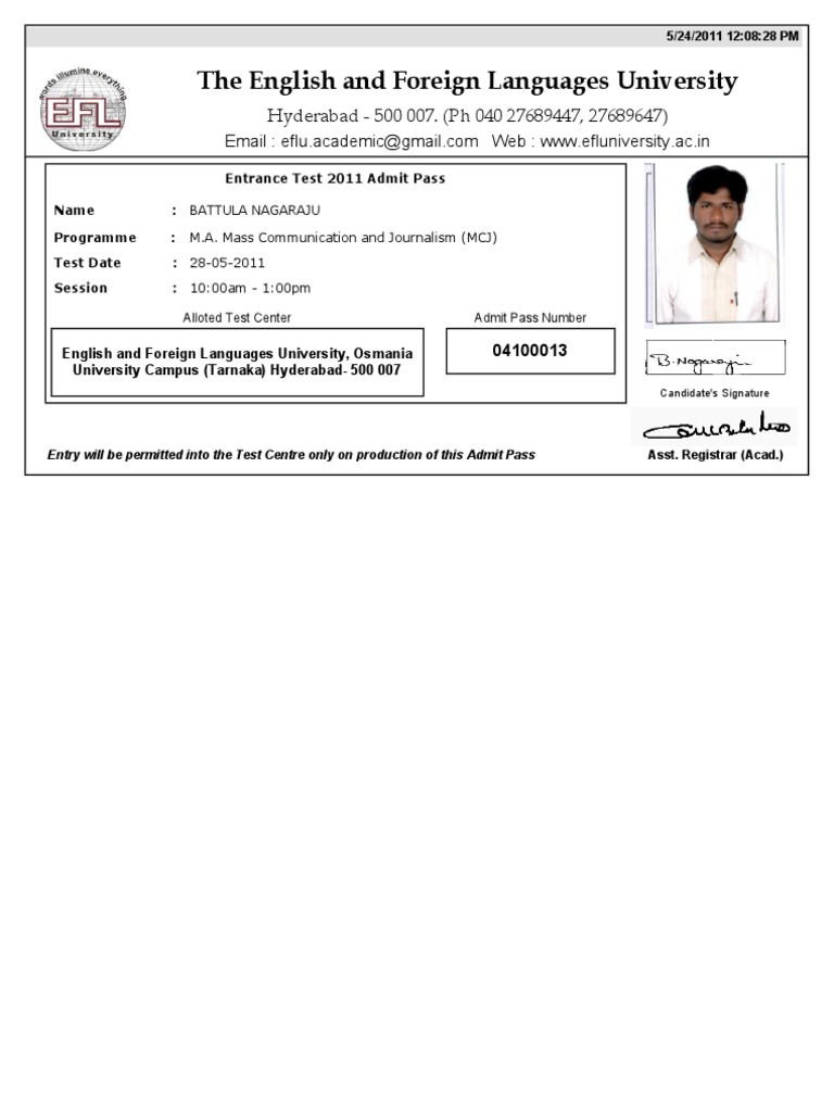 Report Rank Card | PDF