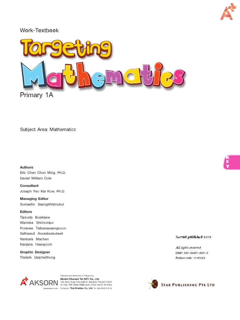 (KEYS) Targeting Mathematics P.1 - A | Download Free PDF | Mathematics
