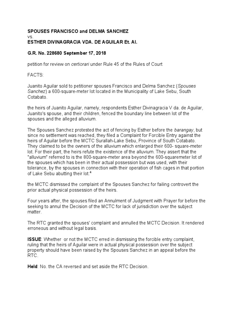 Sanchez) A 600-Square-Meter Lot Located in The Municipality of Lake ...