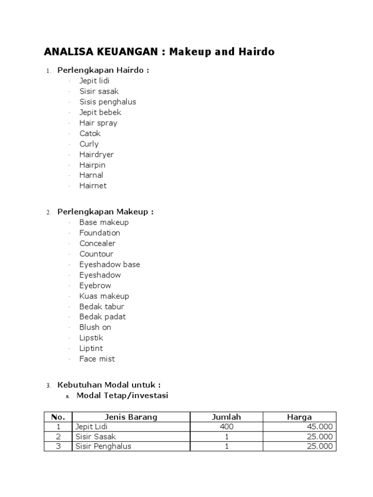 Analisa Keuangan-1 | PDF | Bisnis | Griya & Taman