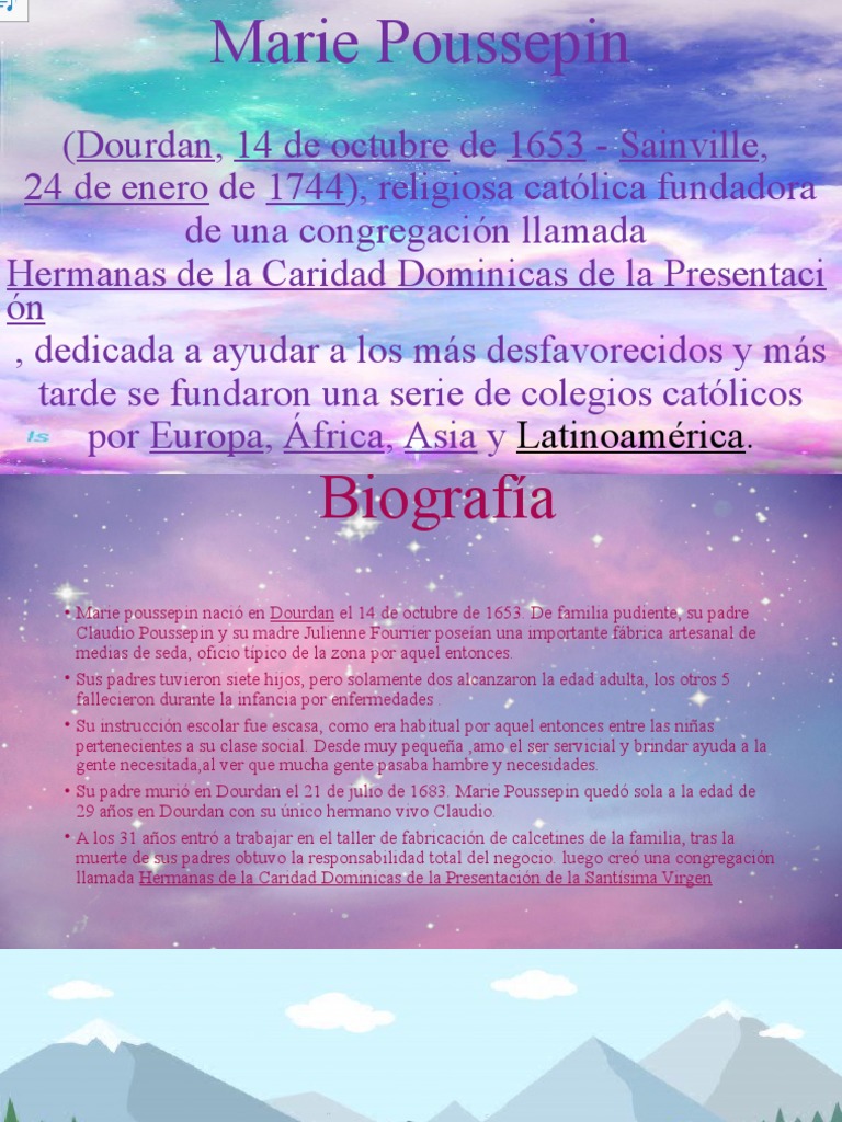 Marie Poussepin 123 | PDF | Iglesia Católica