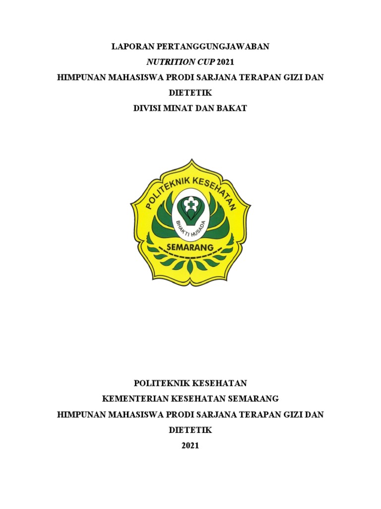 LPJ Nutrition Cup STR Gizi 2021 | PDF