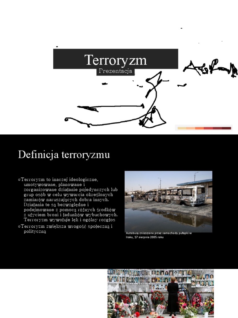 Prezentacja - Terroryzm | PDF