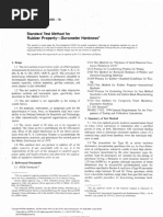 ASTM D2240 Durometer Hardness | PDF | Technology & Engineering