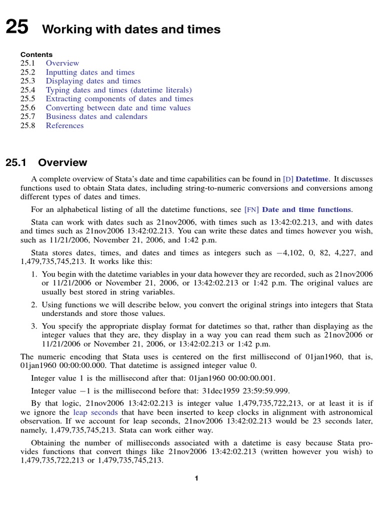 Working With Dates and Times | PDF | Function (Mathematics) | String ...