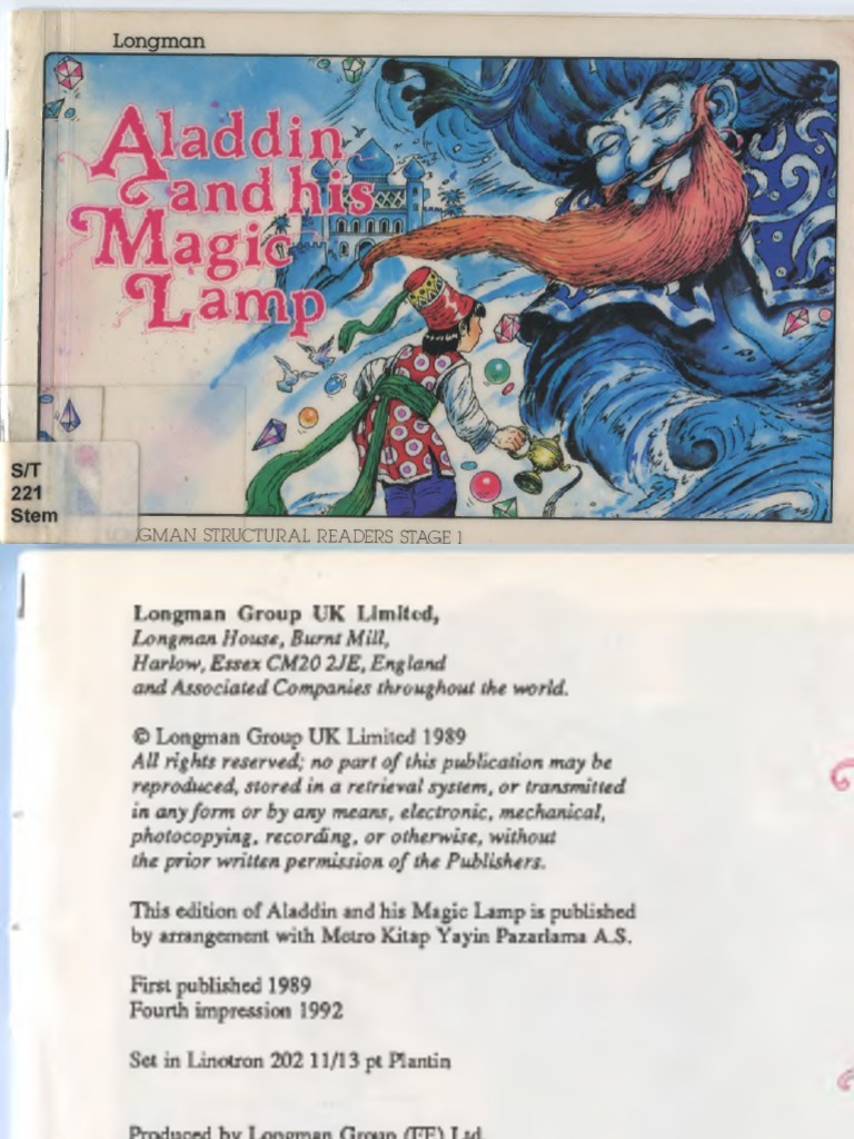 Aladdin and the Magic Lamp Story | PDF