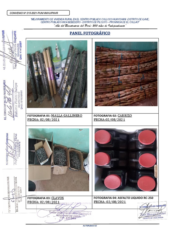 Panel Fotográfico | PDF