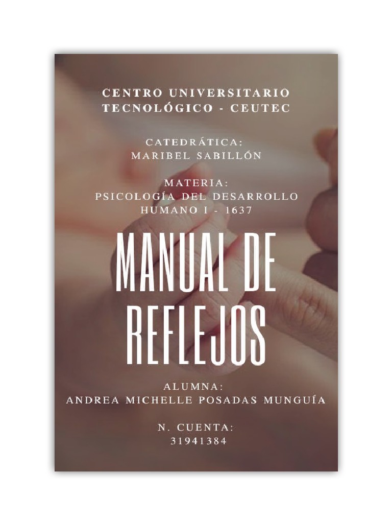 Manual de Reflejos | PDF | Pruebas medicas | Neurofisiología