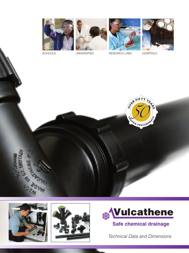 Vulcathene Technical Brochure | PDF | Pipe (Fluid Conveyance ...