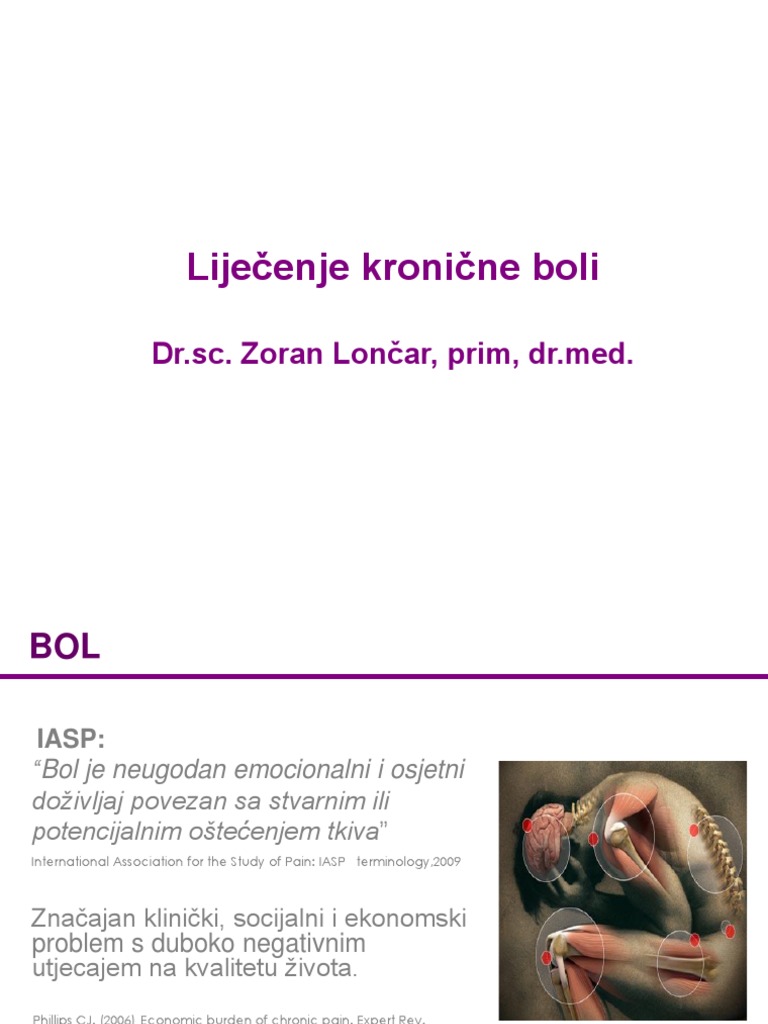 Lijecenje Kronicnog Bola, Doc - Dr.loncar | PDF