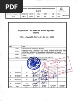 HDPE Pipeline Hydrostatic Testing Guide | PDF | Pipe (Fluid Conveyance ...