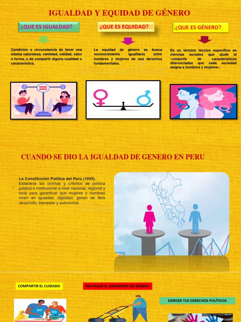 Igualdad y Equidad de Genero | PDF | Estudios de género | Igualdad de ...