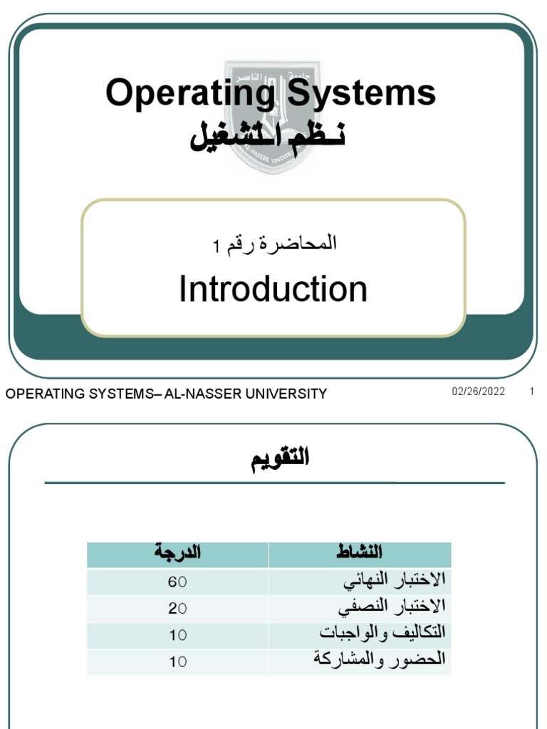 1-OS - Introduction | PDF