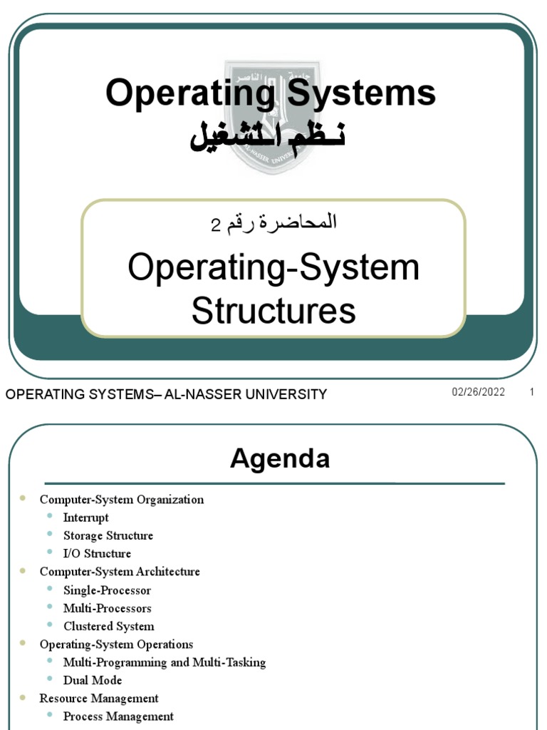 Operating System Structures Overview | PDF | Computer Data Storage ...