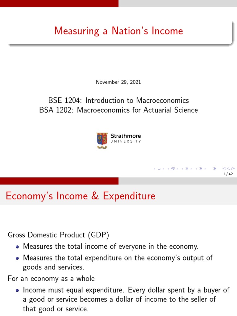 GDP - Class Notes | Download Free PDF | Gross Domestic Product ...