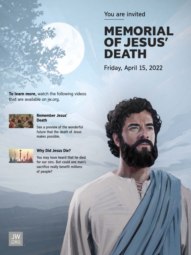 Memorial of Jesus' Death: You Are Invited | PDF