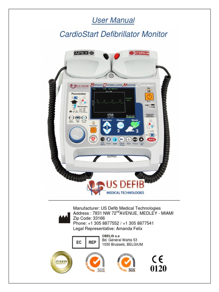 User Manual Cardiostart | PDF | Artificial Cardiac Pacemaker ...