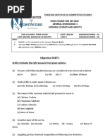 UPSC CPWD Architecture 2016 | PDF | Nature | Science