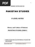 Pakistan Studies by Nigel Smith | PDF