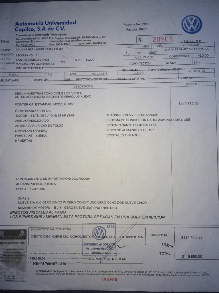 Factura Pointer | PDF