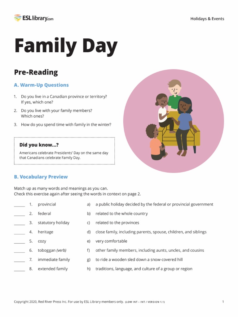 Family Day | PDF
