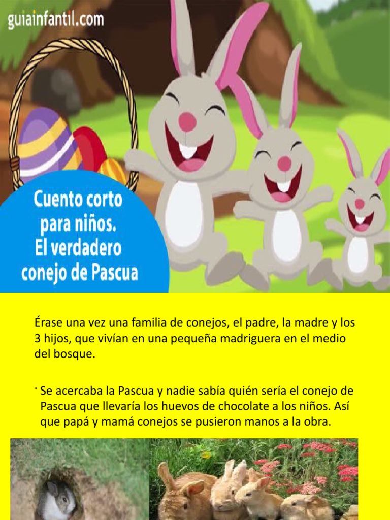 Cuento El Mejor Conejo de Pascua | PDF